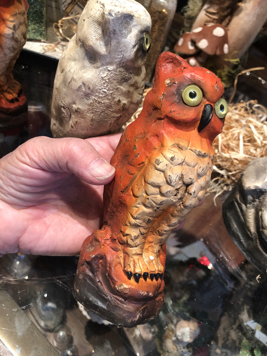 Vintage Cast Owls – Wendy Addison Studio