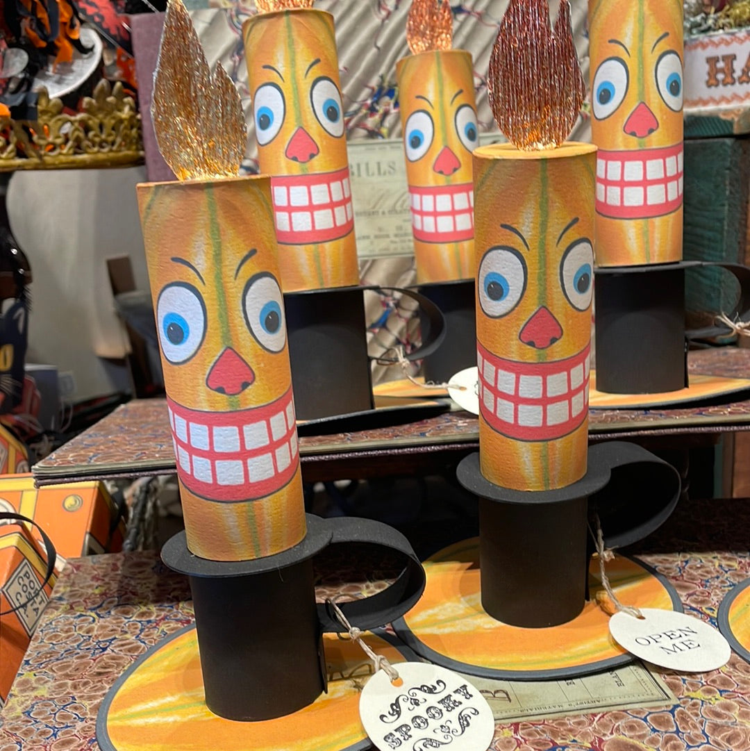 Halloween Candle Candy Container – Wendy Addison Studio