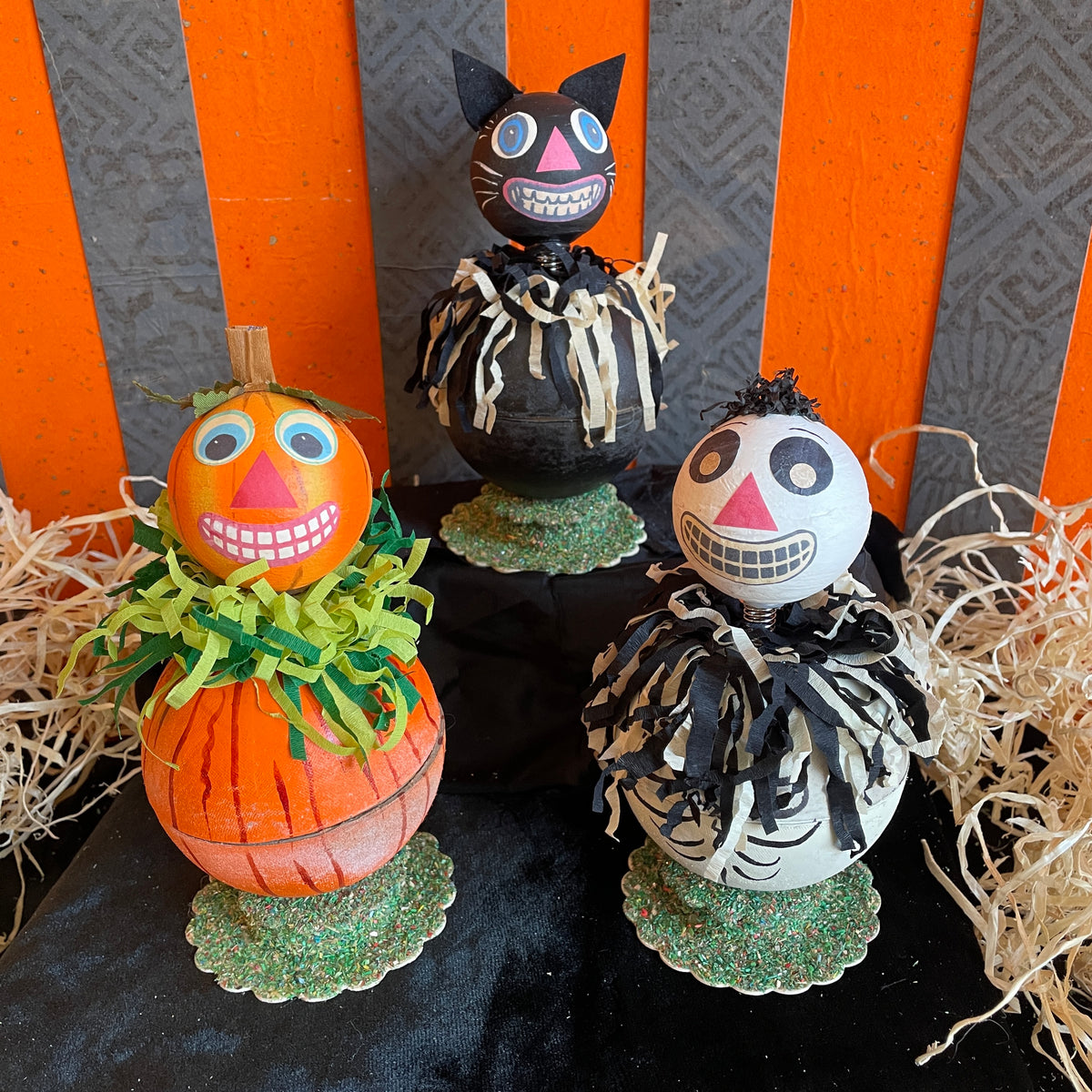 Wobbly Bobblehead Candy Containers – Wendy Addison Studio