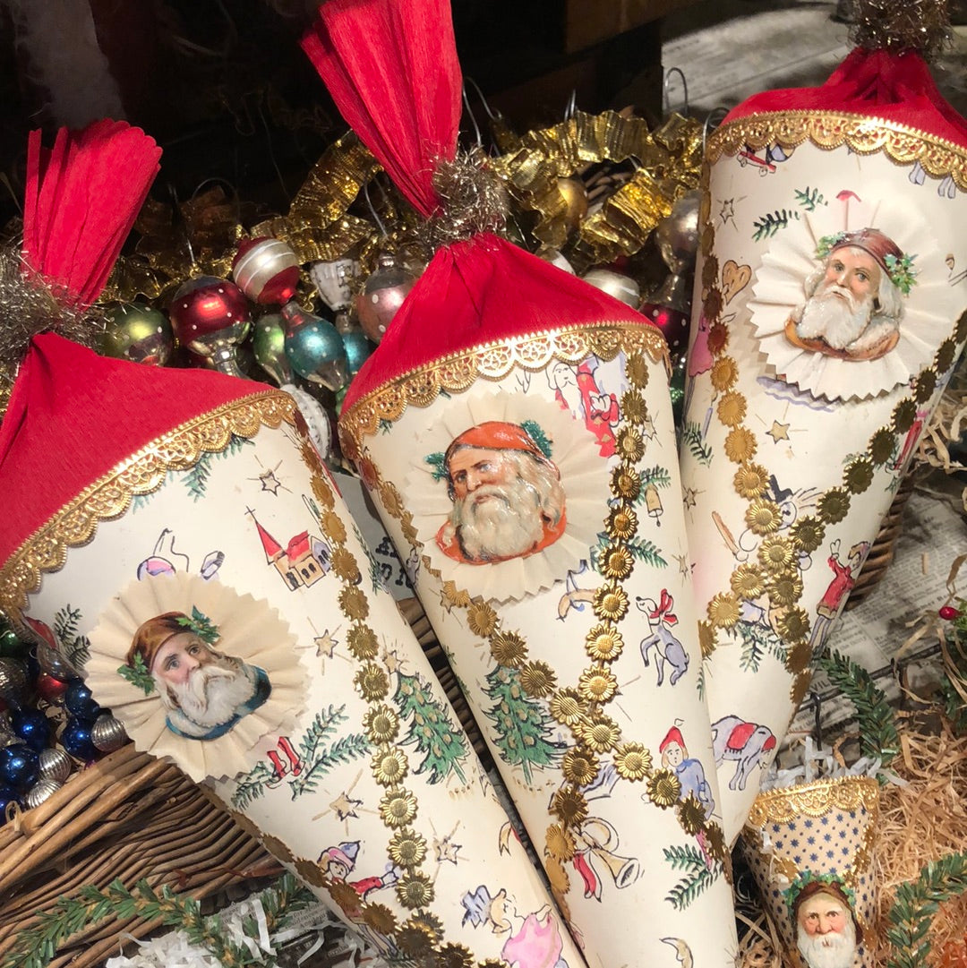 Fancy Large Christmas Cones – Wendy Addison Studio