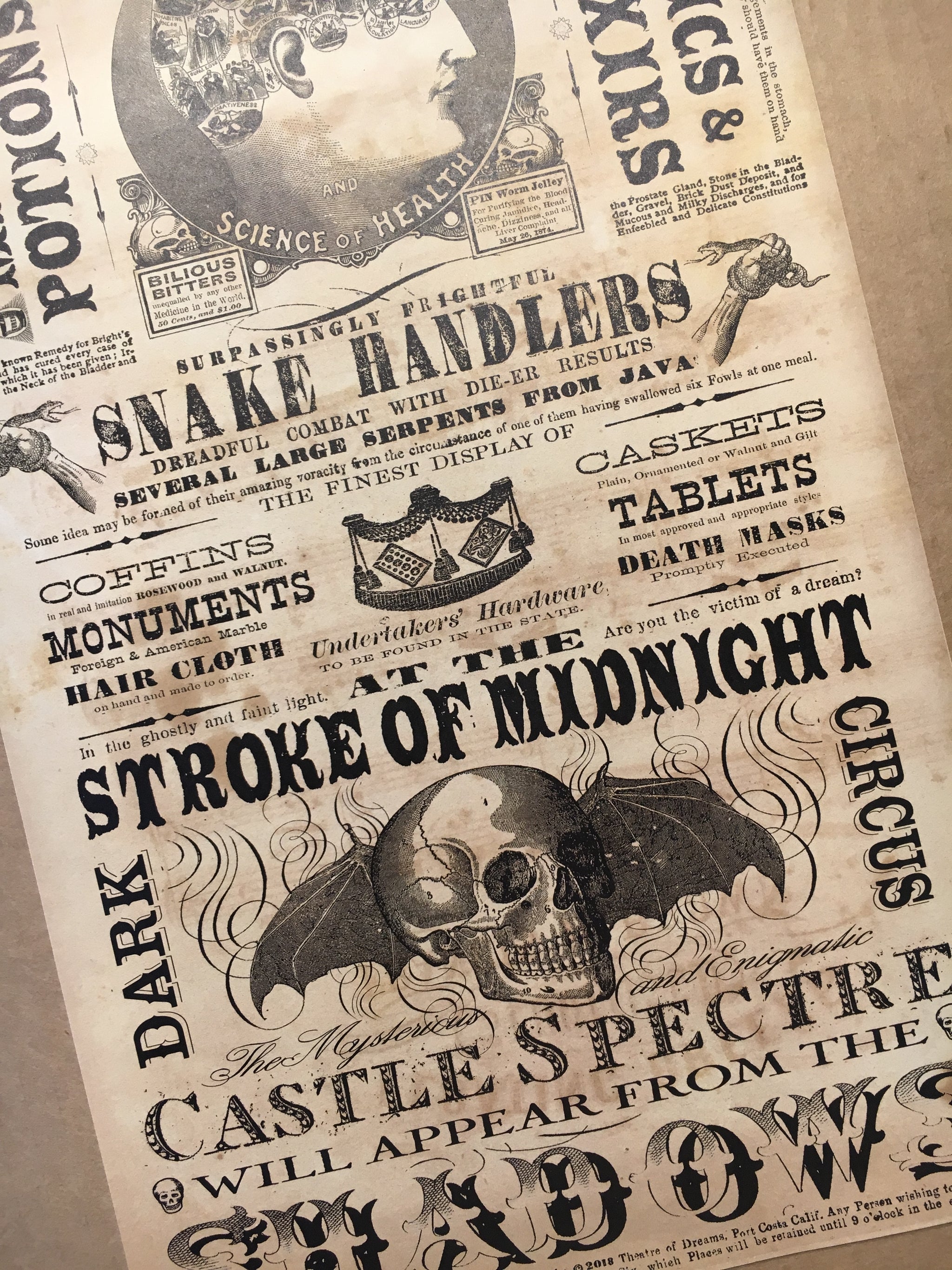 Spooky Halloween Poster – Wendy Addison Studio