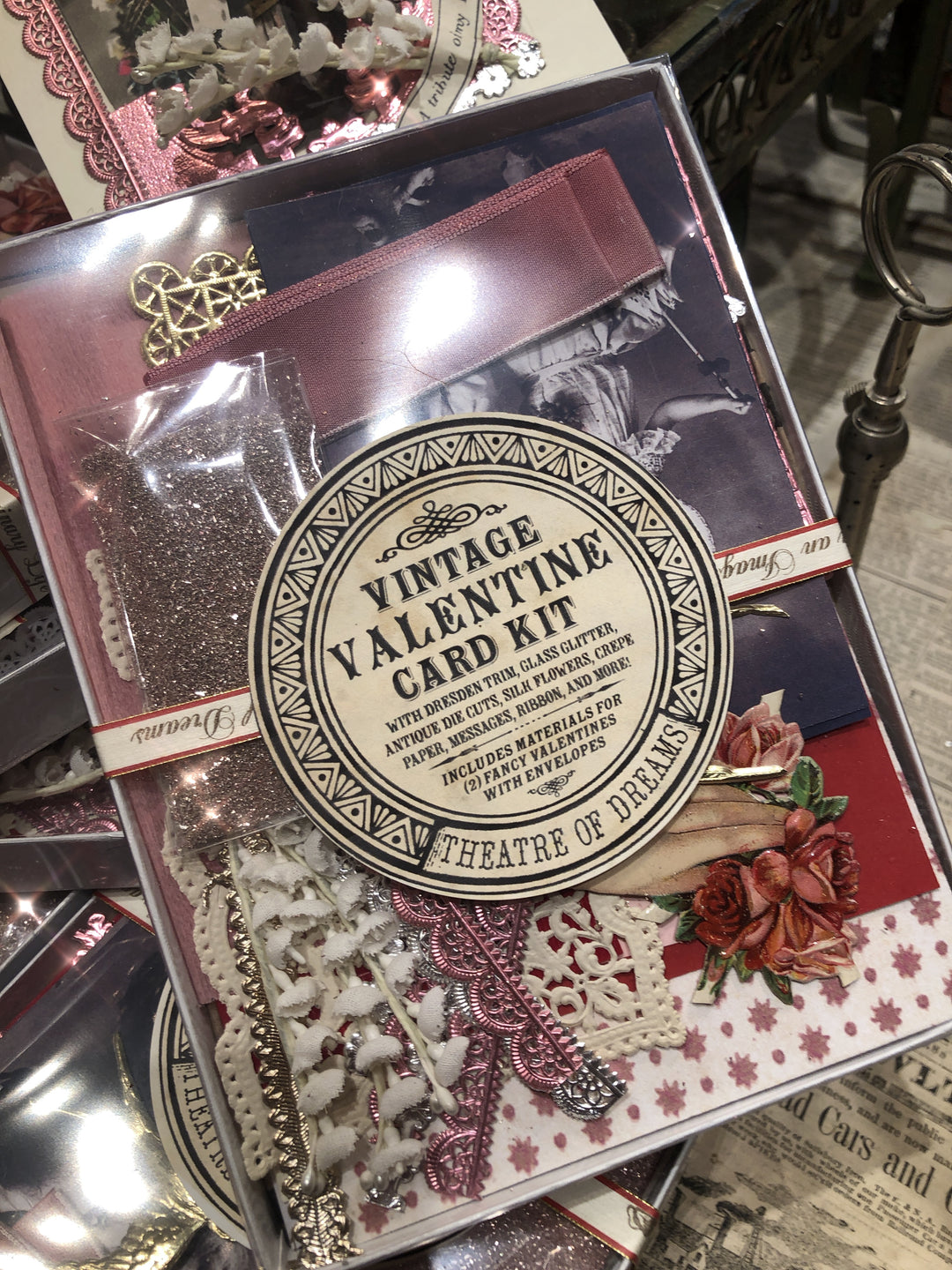 Vintage Valentine Card KIT – Wendy Addison Studio