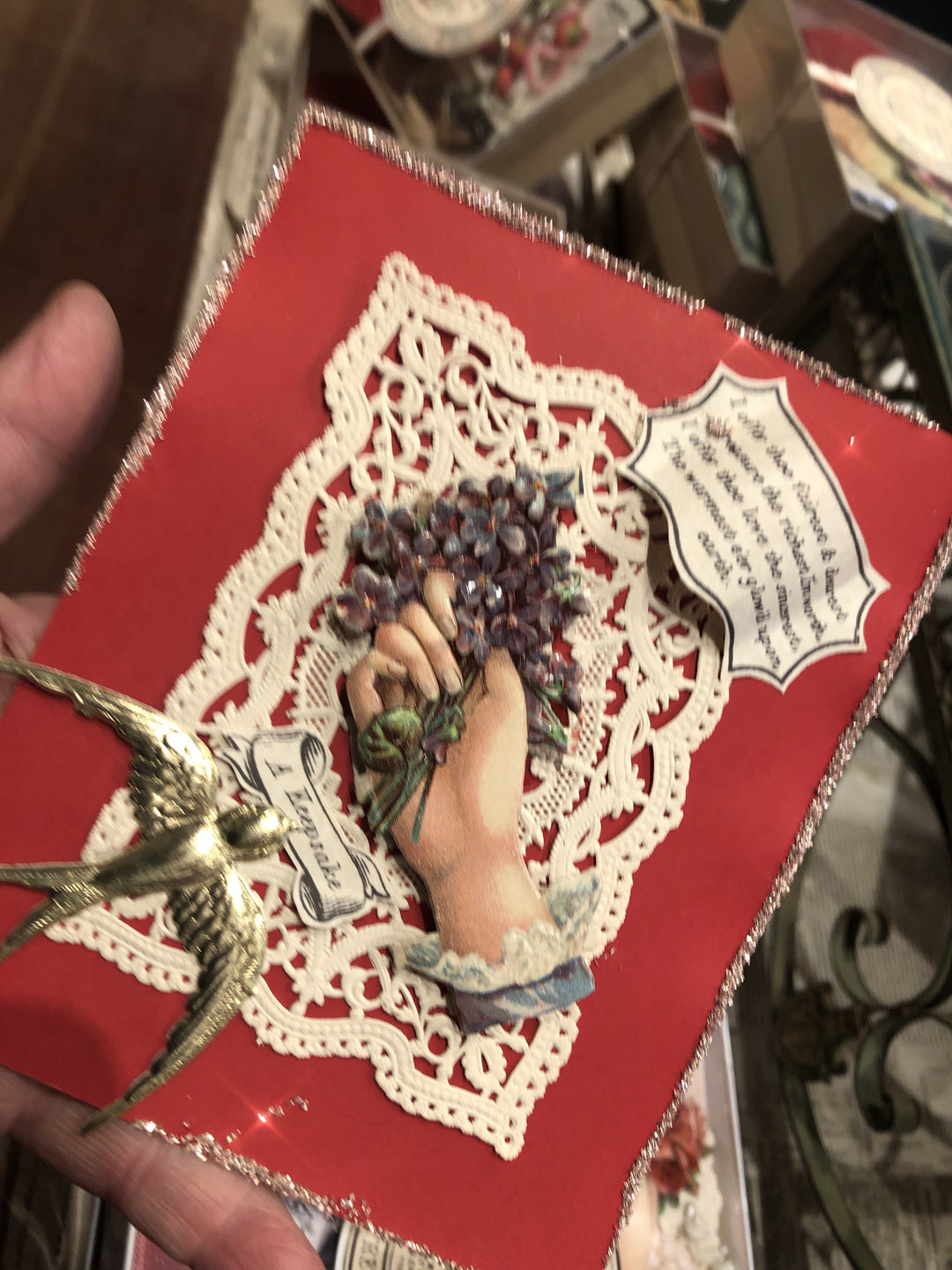 Vintage Valentine Card KIT – Wendy Addison Studio